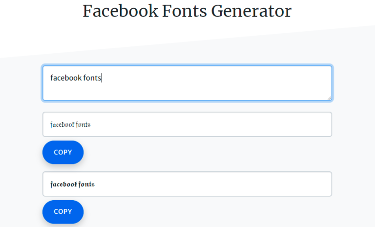 Facebook Fonts Generator (🎀 𝒞 𝓅𝓎 & 𝒫𝒶𝓈𝓉𝑒 🎀 ) - Stylish Letters